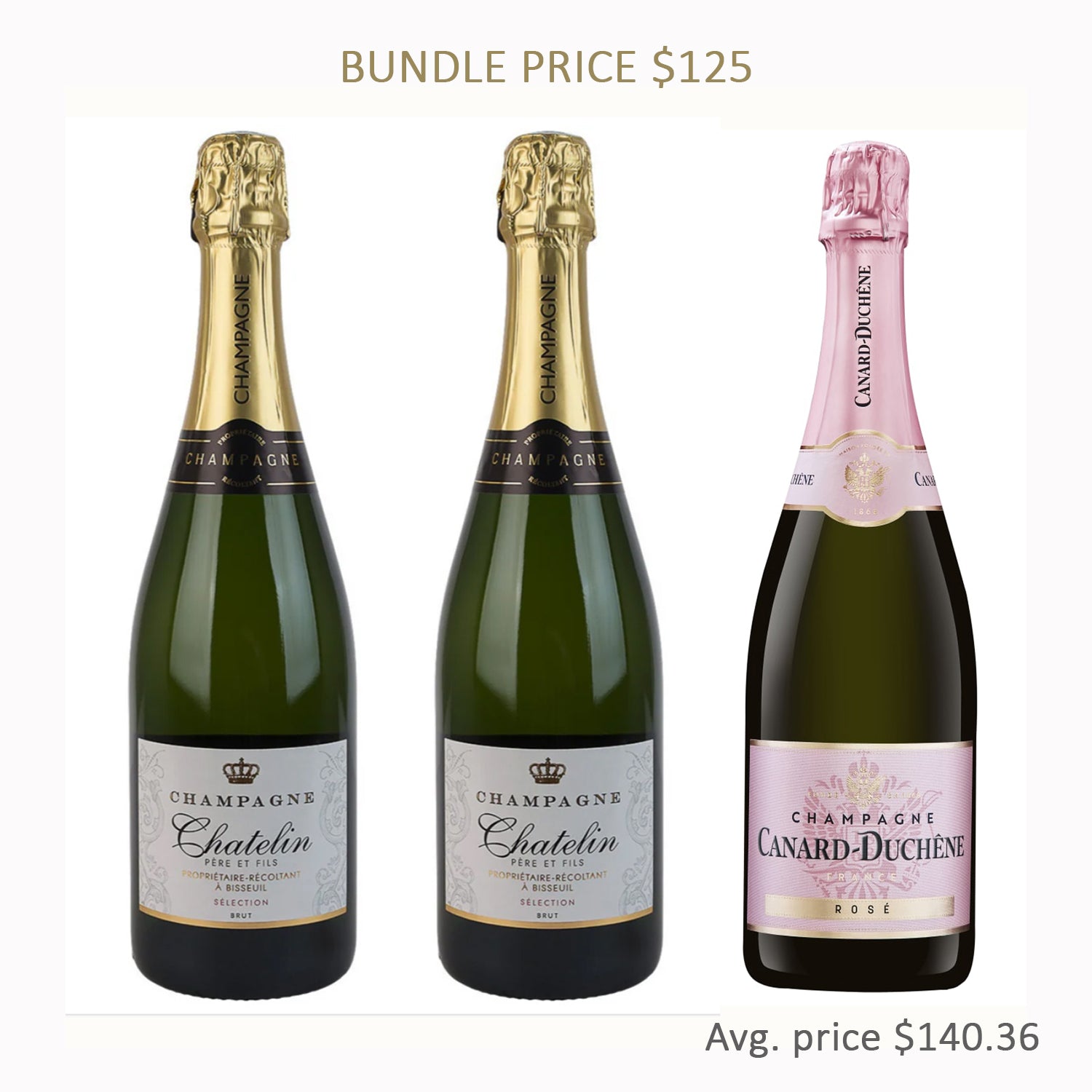 Champagne Bundle: 3 bottles – Wine Full of History